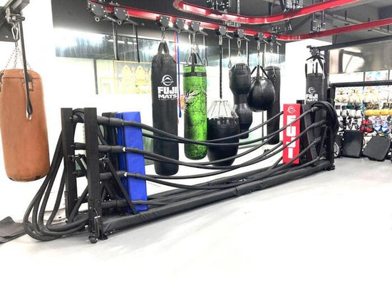 Fuji Fold-Away Boxing Ring - Set up & pack up in minutes.