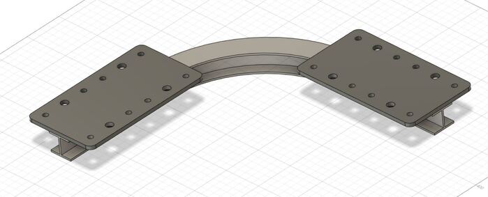 Fuji Mats Ceiling Mount 90 Degree Bend – Maximum Sport